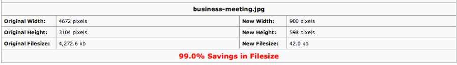 Optimized Images = Faster Website - Bend Pro Web Design